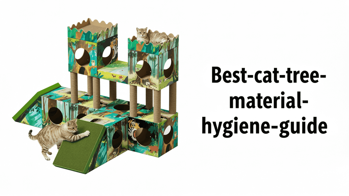 Cardboard vs. Sisal vs. Plush: The Clean Cat Tree Guide